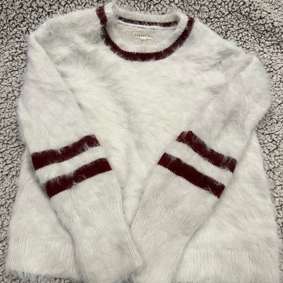 Shirts & Tops | Nwot Cutest Copper Key Girls Fuzzy Sweater | Poshmark